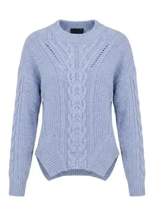 DONDUP Cable-knit Crew-neck Sweater - No