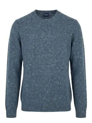 DRUMOHR Long-sleeved Sweater - Blue