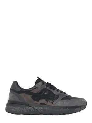Premiata Mick Leather Sneakers - Black