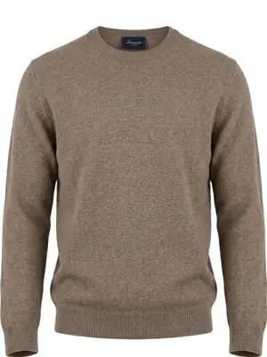 DRUMOHR Long-sleeved Sweater - Brown