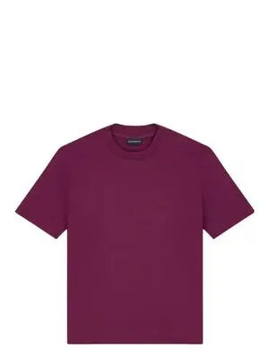 Emporio Armani Short-sleeved T-shirt - Purple-red