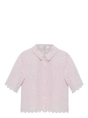 FRAME FRAME Embroidered Collared Shirt