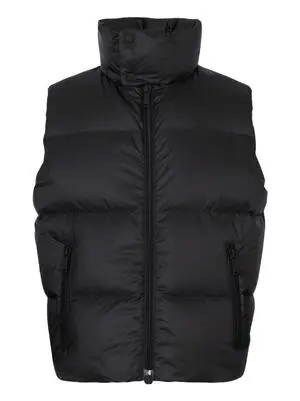 Dsquared2 Padded High Neck Vest - Black