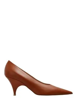 GIANVITO ROSSI Pointed-toe High Heels - Brown