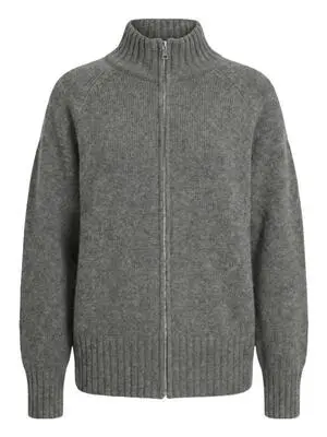 MALO Malo Zip Raglan Bomber In Luxury Cashmere