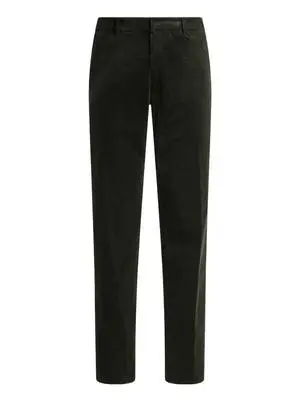 Etro Stretch Cotton Corduroy Trousers - Green