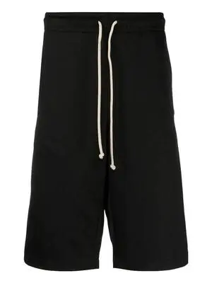 Gucci Gg Web-stripe Track Shorts - Black