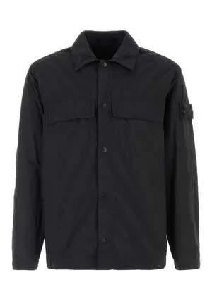 Stone Island Nylon Shirt - Black
