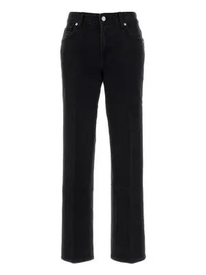 Seven For All Mankind Slate Stretch Denim Jeans - Black