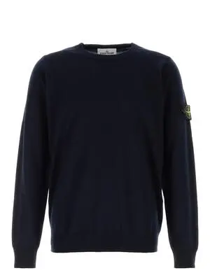 Stone Island Midnight Wool Sweater - Blue