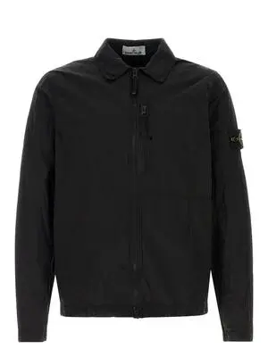 Stone Island Nylon Shirt - Black