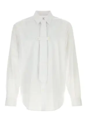 Dries Van Noten Poplin Shirt - White