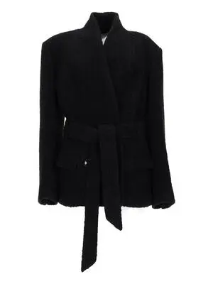 Isabel Marant Étoile Wool And Alpaca Blend Blazer - Black