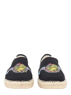 Kenzo Jumping Tiger Espadrille - Black