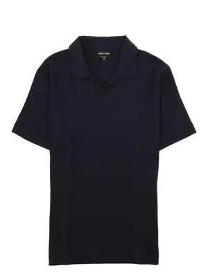 Giorgio Armani Short Sleeve Polo - Blue