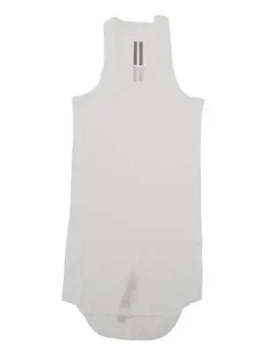 Rick Owens Tank Top Basic Rib Tank - White