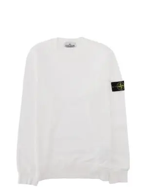 Stone Island STONE ISLAND Sweatshirt With Logo Detail White