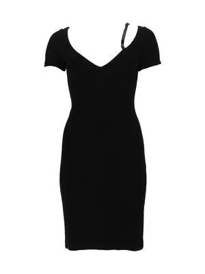 Dsquared2 Midi Dress In Viscose - Black