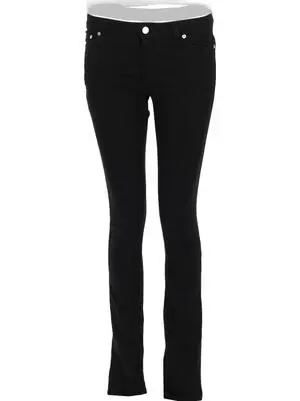 Givenchy Cotton Blend Jeans With Star Detail - Black