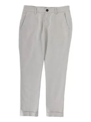 FAY Cotton Blend Trousers - Gray