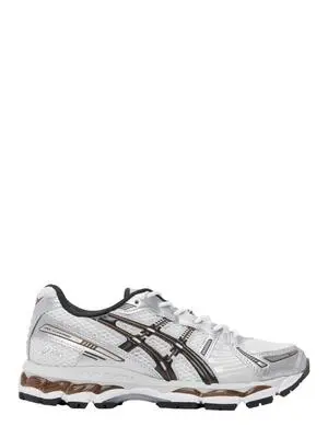 Asics Mesh Panel Running Sneakers - White/graphite Grey