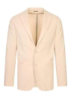 Canali Mélange-effect Single-breasted Blazer - No