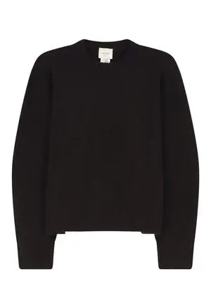 ALYSI Long-sleeved Sweater - Black