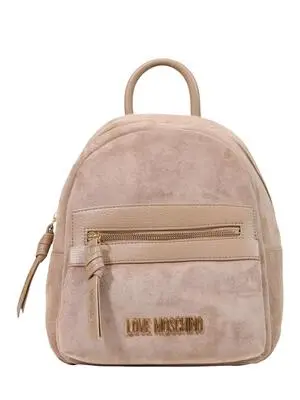 Moschino Top Handle Backpack - Nude