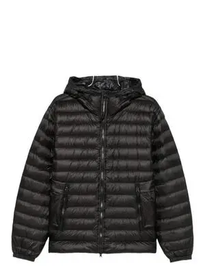 C.P. COMPANY Goggle-detail Padded Jacket - Black
