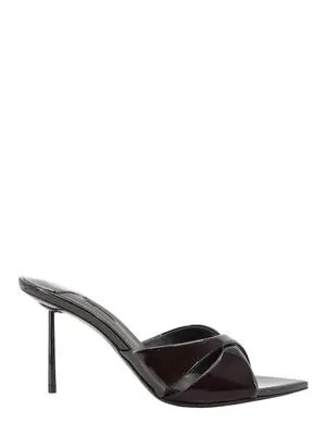 LE SILLA Pointed-toe Stiletto Sandals - Black
