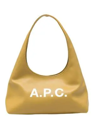 A.p.c. A.P.C. Baby Ninon Logo Shoulder Bag Yellow