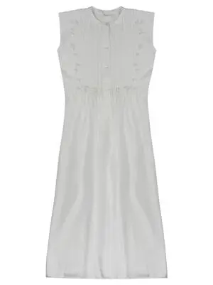 P.a.r.o.s.h Silk Dress - White