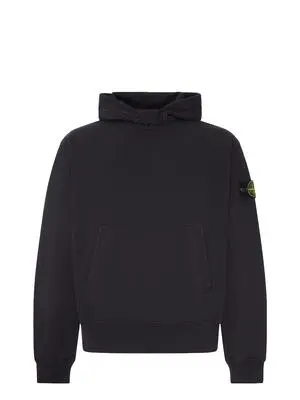 Stone Island STONE ISLAND Cotton Hoodie Black