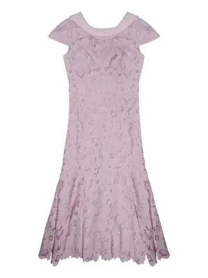 SELF-PORTRAIT Lace Dress - Pink