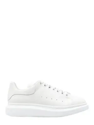 ALEXANDER MCQUEEN Alexander McQueen Perforated Leather Lace-Up Trainers
