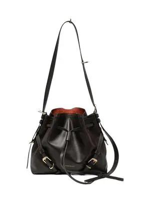 Givenchy Leather Bucket Bag - Brown