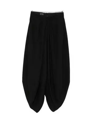 Giorgio Armani Asymmetric Draped Skirt - Black
