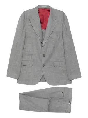 Valentino Garavani Grey Suits Single Breasted Suits - Gray