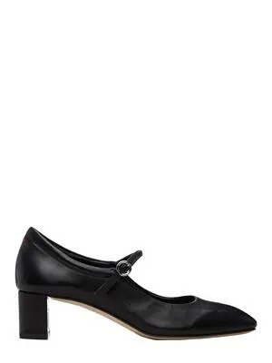 AeydĒ Lina Mary Jane High Heels - Black