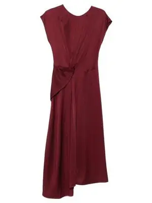 Victoria Beckham Victoria Beckham Aria Midi Dress Red