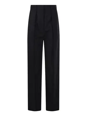 VICTORIA BECKHAM Victoria Beckham Cecilia Pleated Trousers
