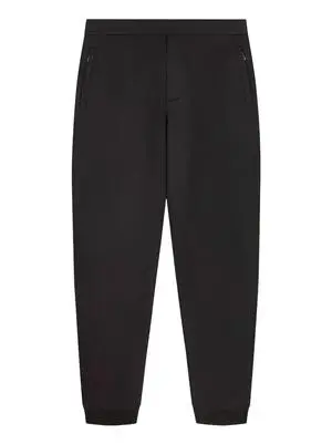 Emporio Armani Logo-plaque Track Pants - Black
