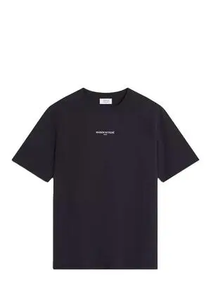 Maison Kitsuné Logo-print T-shirt - Black