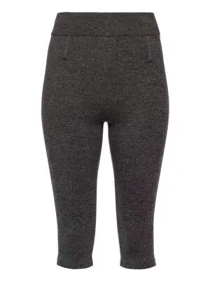 Magda Butrym Wool Knee-length Shorts - Brown