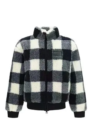 Givenchy Checked Bomber Jacket - White