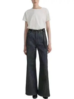TAIGA TAKAHASHI TAIGA TAKAHASHI Flared-Leg Jeans