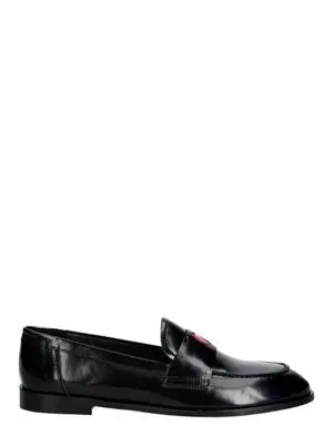 JONAK PARIS Don Juan Heart Loafers - Black