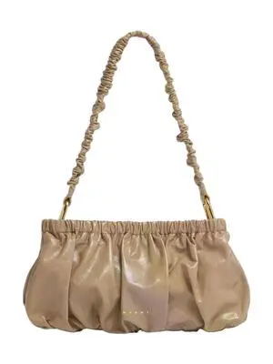 MARNI Marni Crinkled Gathered Shoulder Bag