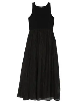 Seventy Ribbed Knit Mini Dress - Black