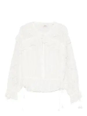 Isabel Marant Étoile Nowana Silk Blend Blouse - Multicolor